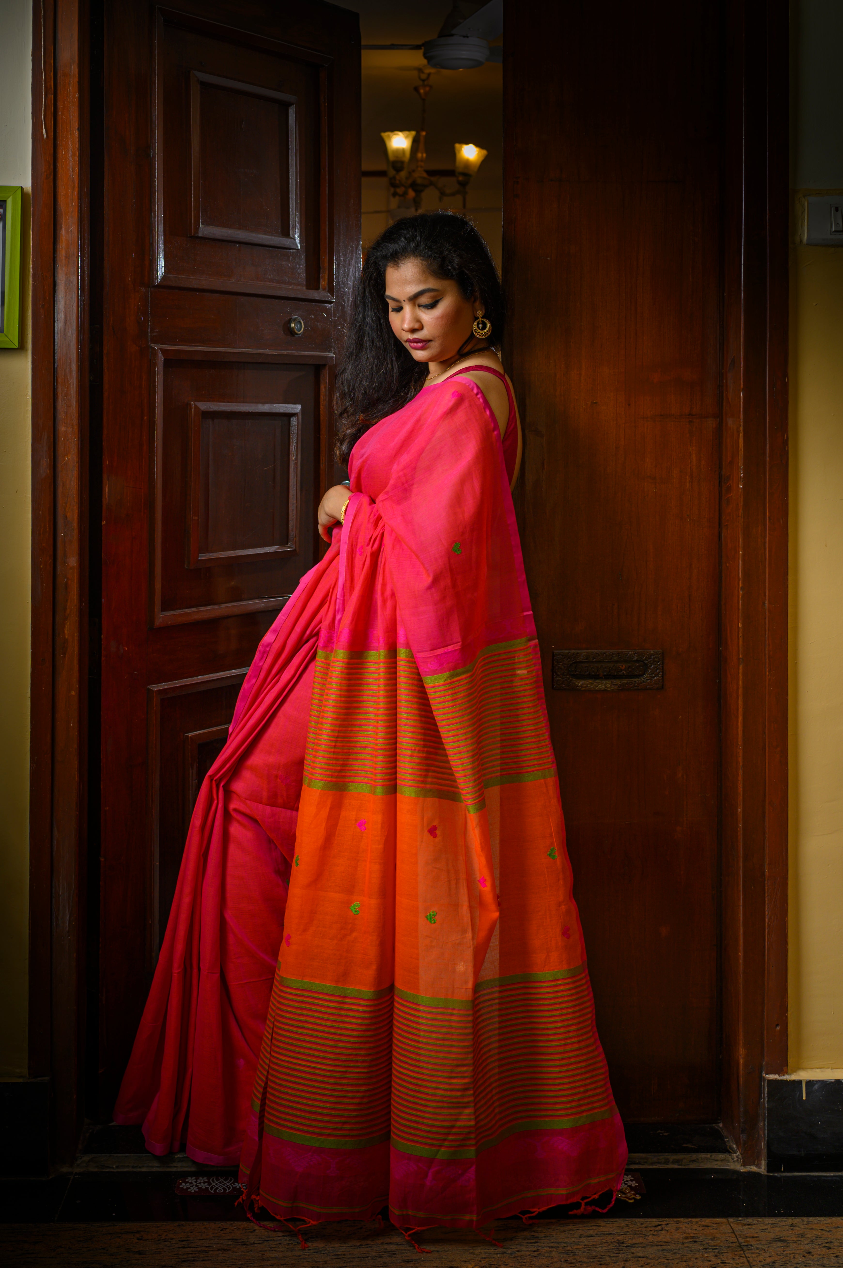 Cotton / Linen Saree – Camel Culture Home and Lifestyle